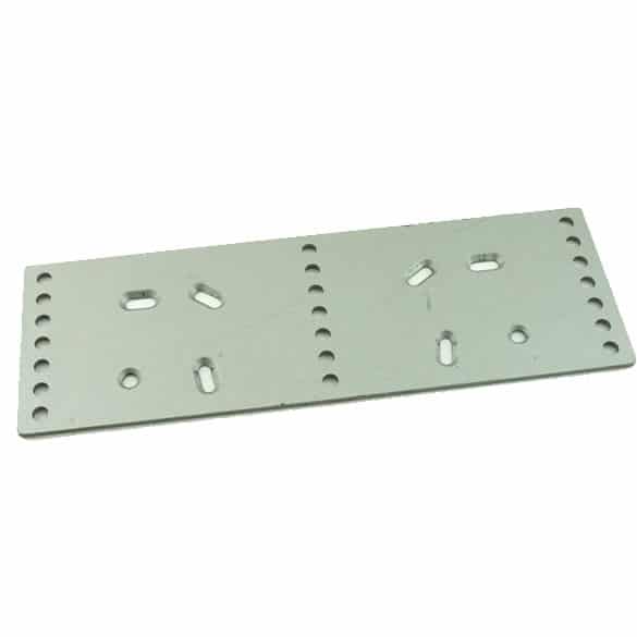 Plaque aluminium percée pour chaussures - L'Atelier Composite